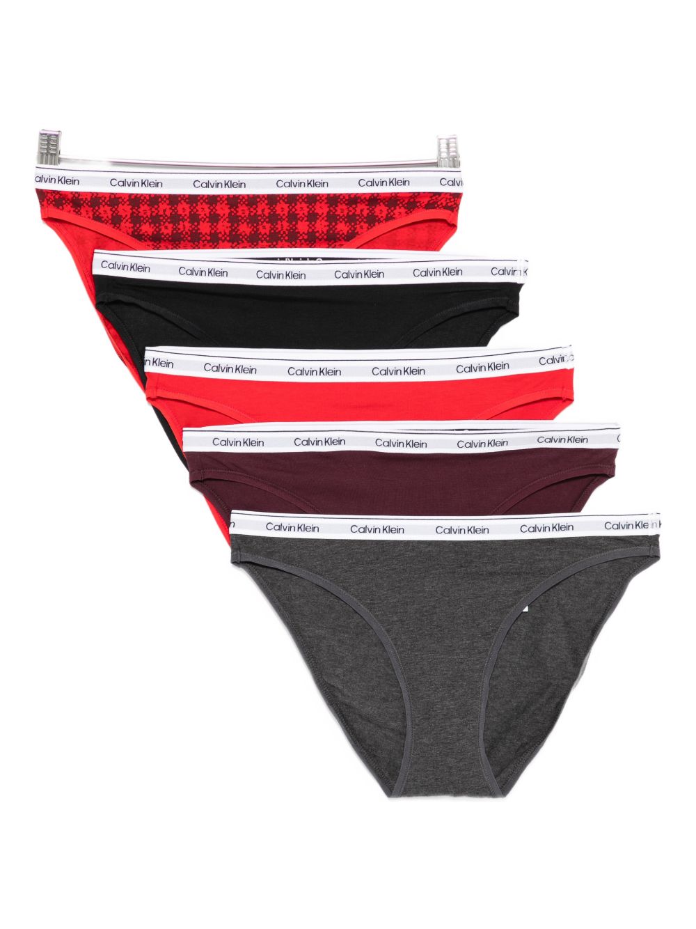Slip intimo donna 5 pack Calvin Klein 000QD5208E 323 - New Marine Store